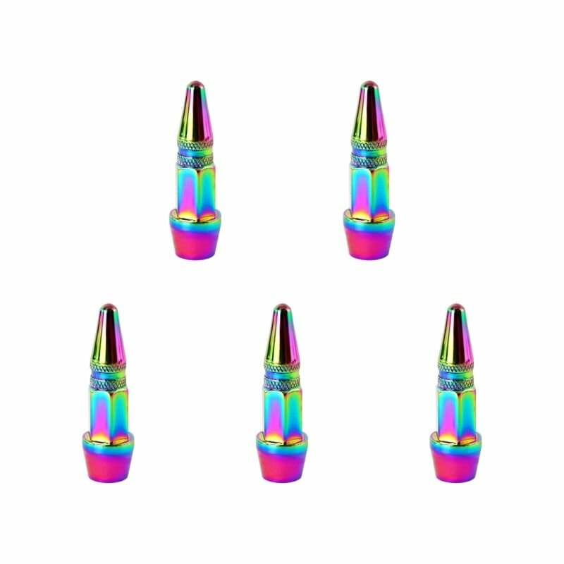 5 колпачков для велосипедных воздушных форсунок-короткие колпачки ступиц колес