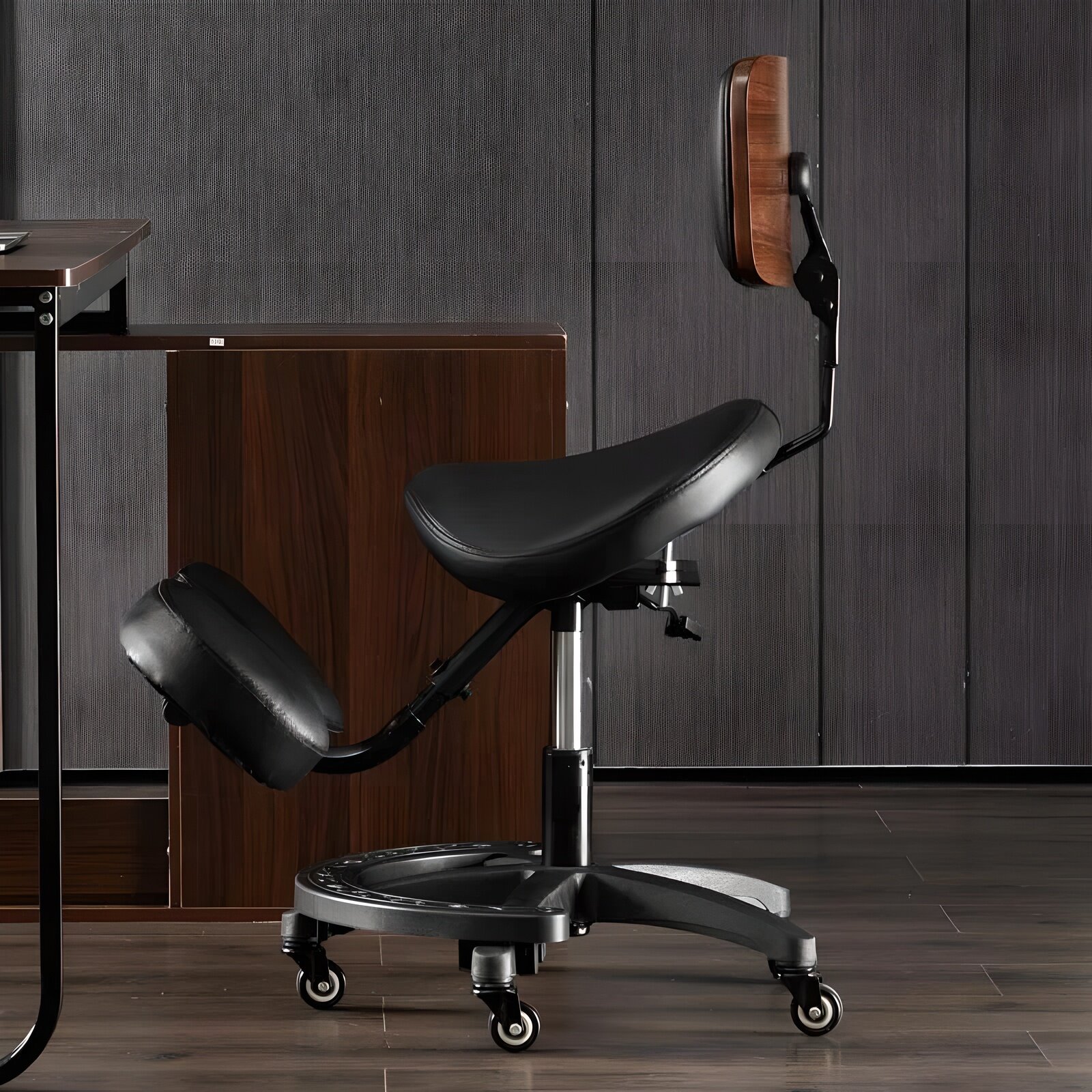 Коленный стул, с регулировкой наклона, для правильной осанки, нагрузка до 200 кг