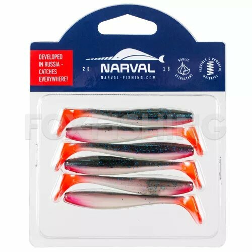 Силиконовая приманка Narval Choppy Tail 8cm #021 6шт.