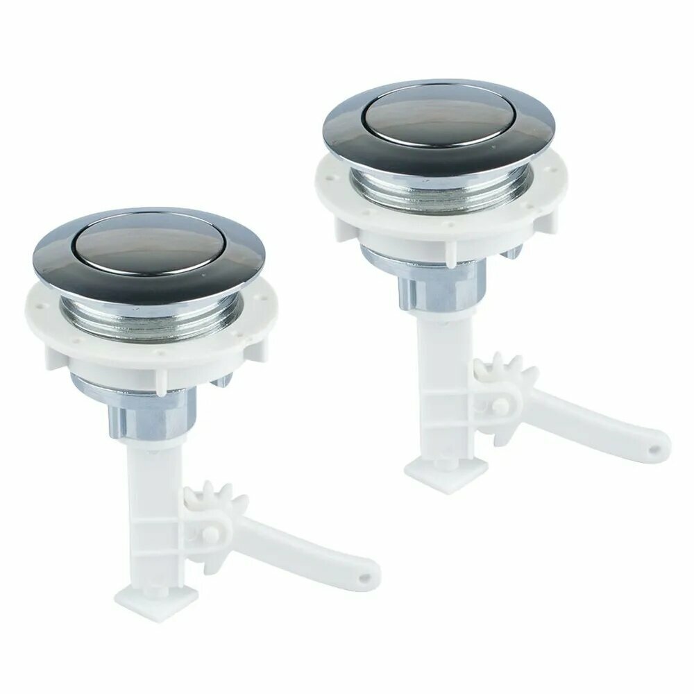 Кнопки Слива Для Бачка Унитаза, Простой Дизайн, Из Абс-Пластика, Для Семейного И Гостиничного Использования, 2 Штуки