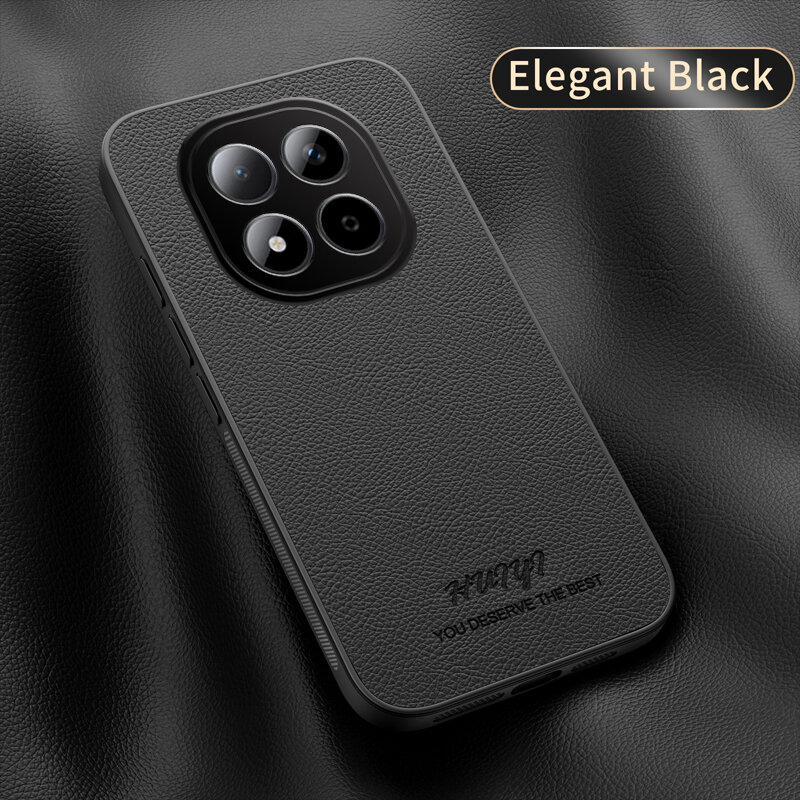 Чехол для Redmi Note 15 / Редми Ноут 15 Высококачественная кожа антиударный Защитная оболочка