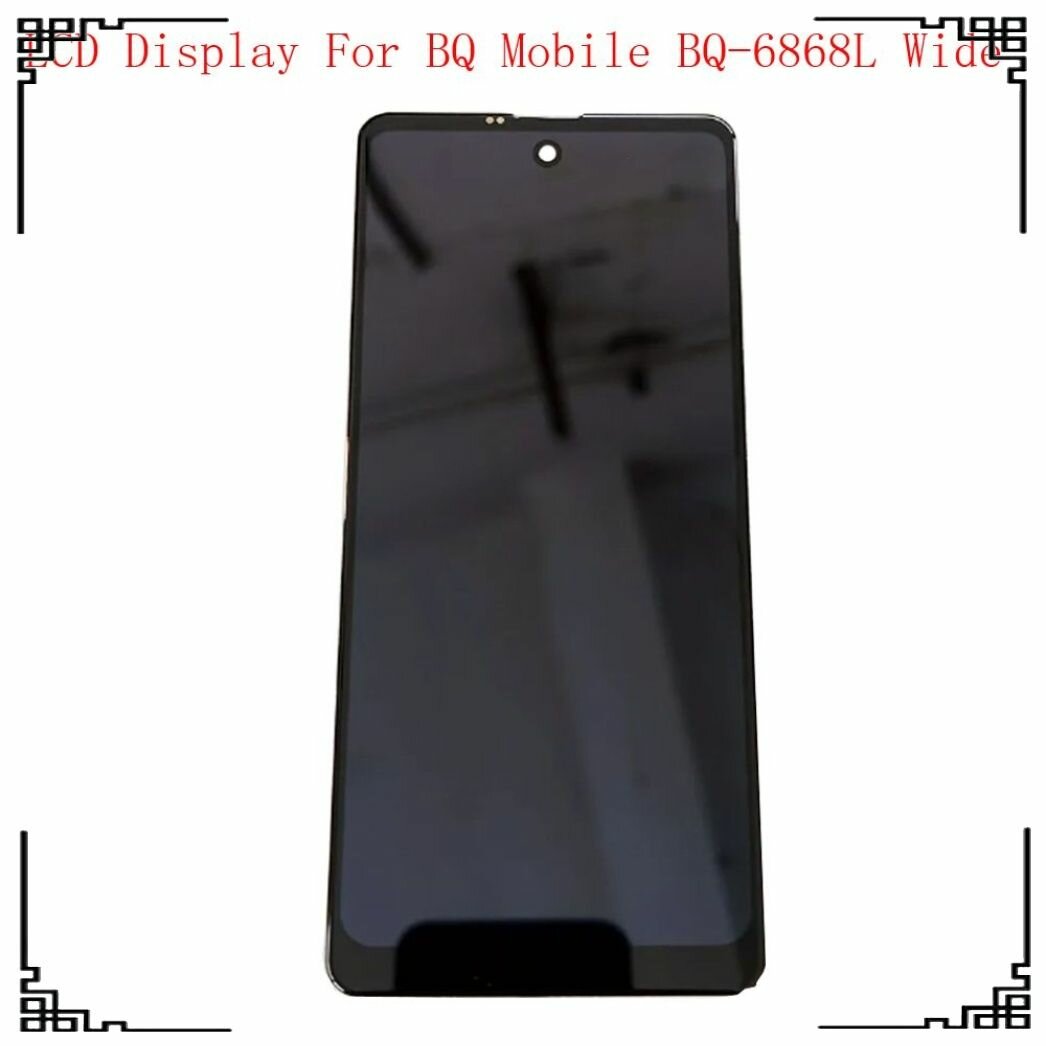 Дисплей на For BQ Mobile BQ-6868L Wide BQ 6868L сборе с тачскрином Черны