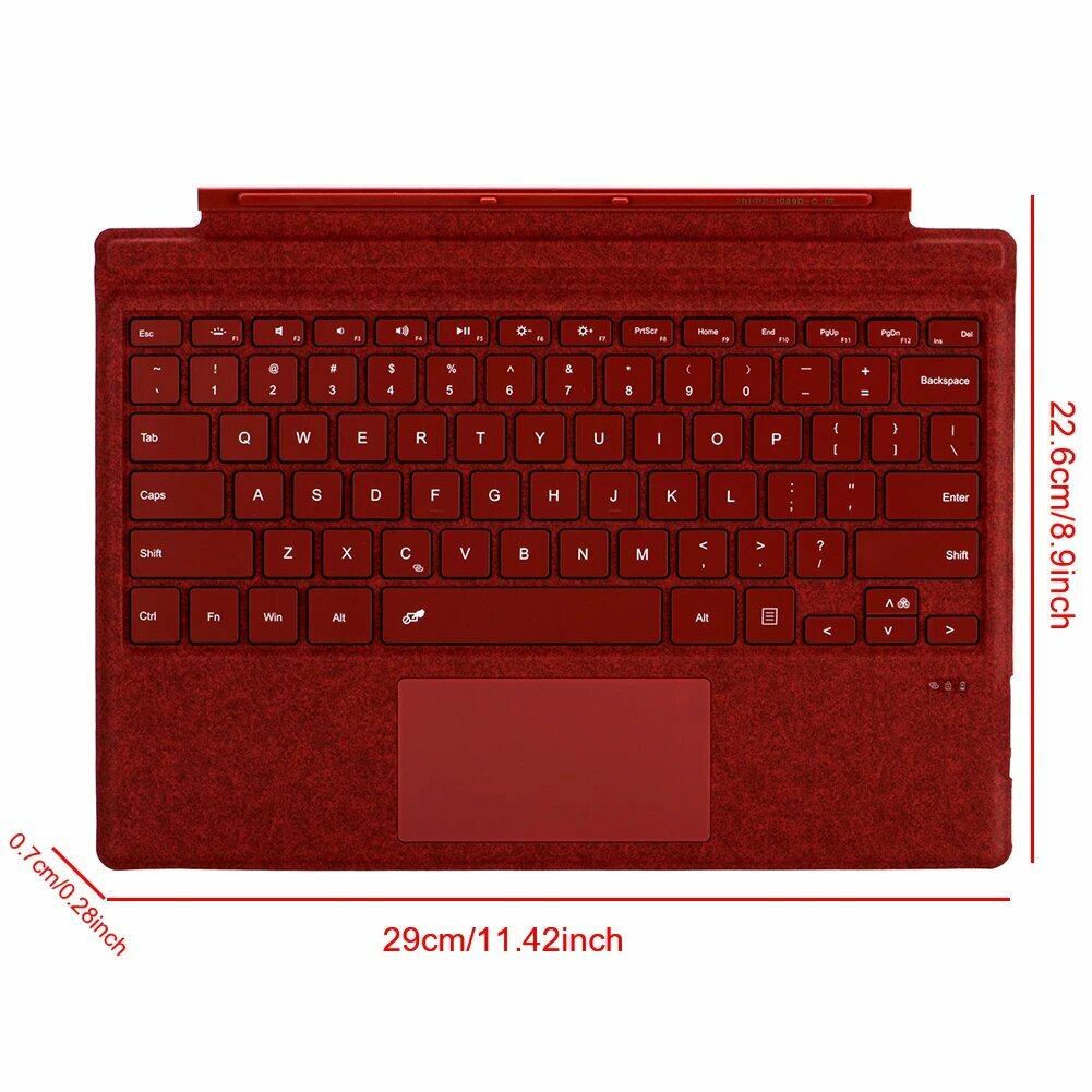 Беспроводная клавиатура с трекпадом для Microsoft Surface Pro