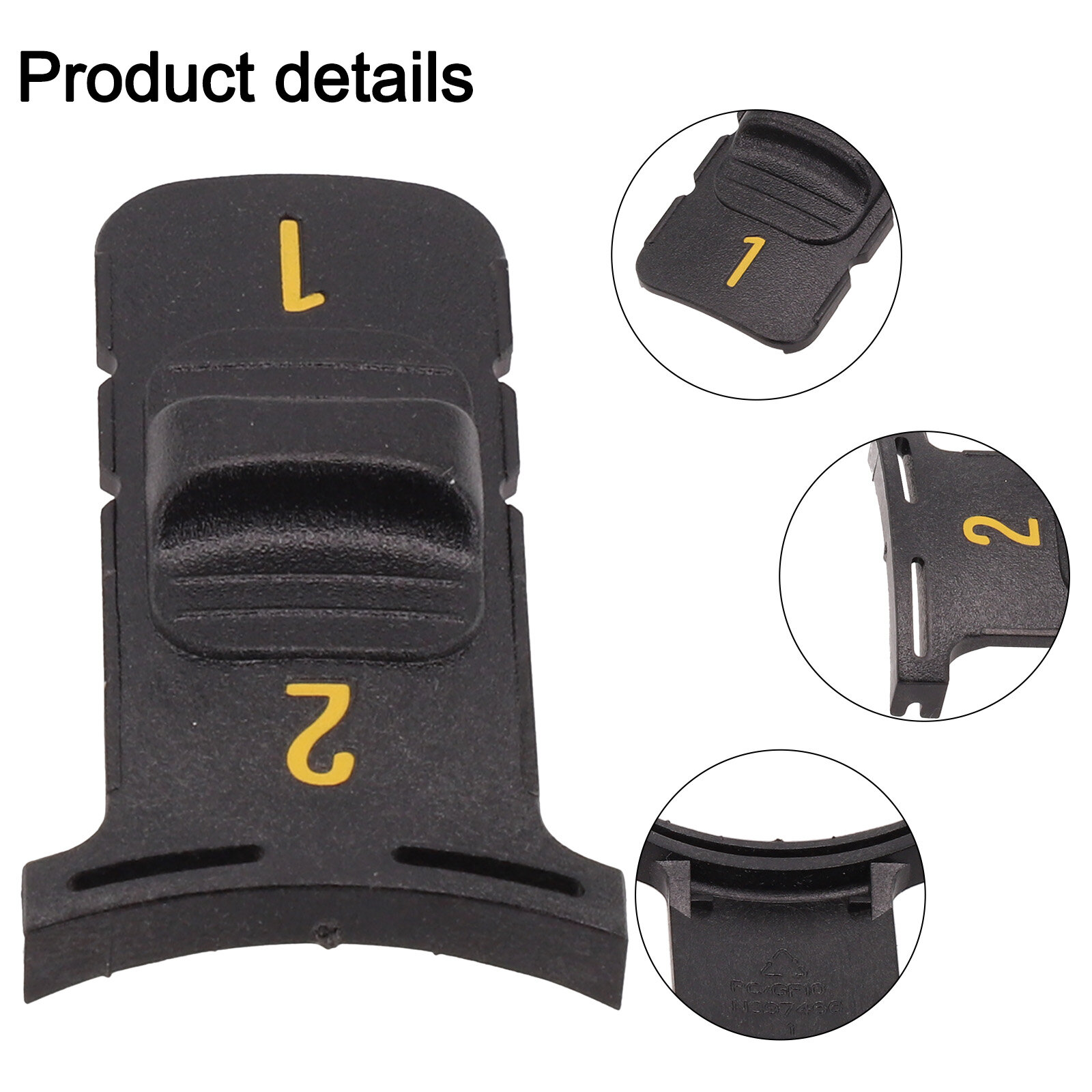 OZ-HMHG для DEWALT- N397466 Кнопка переключения дрели для DCD791 DCD796 N397466 Аксессуары для электроинструментов Деталь для электроинструментов запчасть переключатель для дрели совместимость