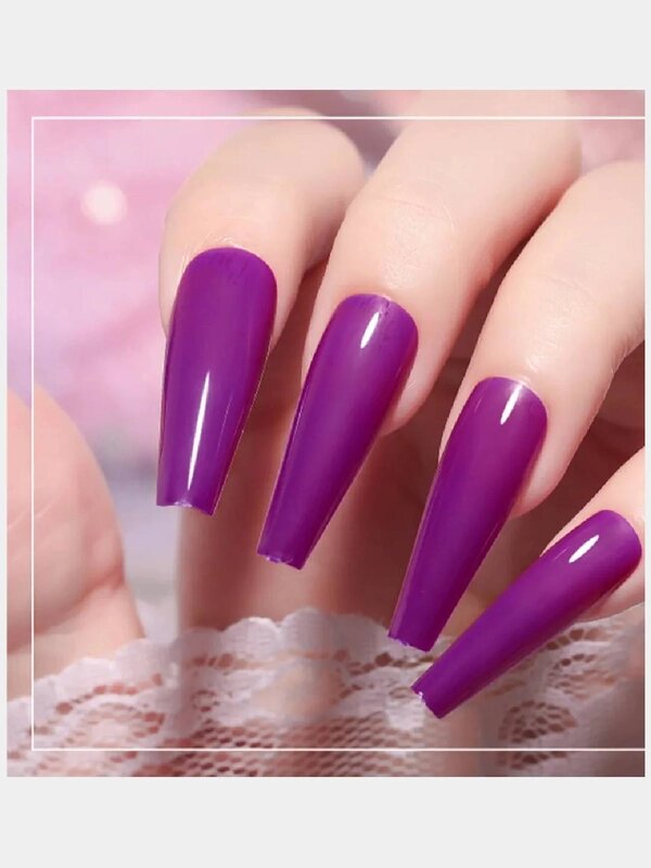 Накладные ногти длинные Балерина