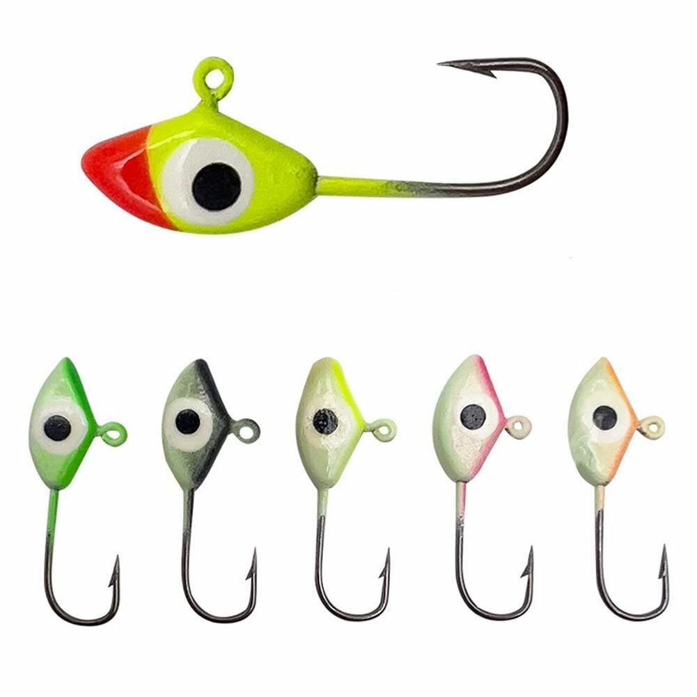 Мормышки для зимней и летней рыбалки, клоп, набор 6 шт.