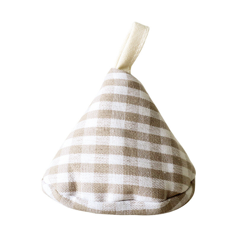 Крышка для кастрюли в японском стиле, трехслойная крышка для кухни, тканевая теплоизоляция, крышка для ручки кастрюли, крышка для жаропрочной кастрюли, антиожоговая крышка