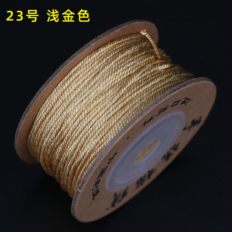 Тибетский стиль, ручная скрутка хлопковой нити для рукоделия, специальная веревка звезды и луны, нить для плетения браслетов, прочная хлопковая веревка для бисера