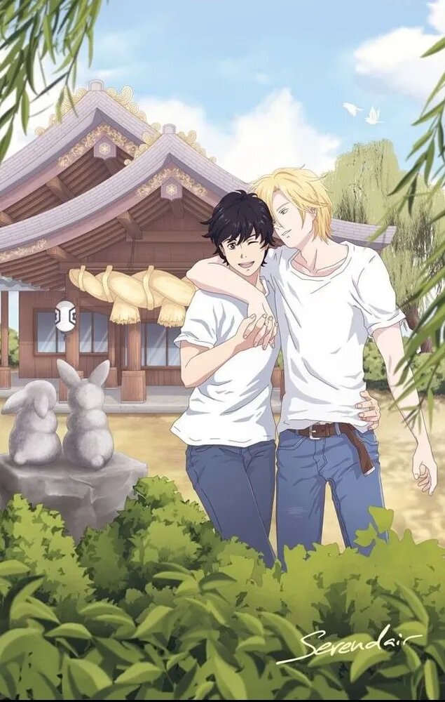 Алмазная Мозаика "аниме Рыбка Бананка" 40x50 См Алмазная Вышивка / Картина Стразами Подарков / Украшения