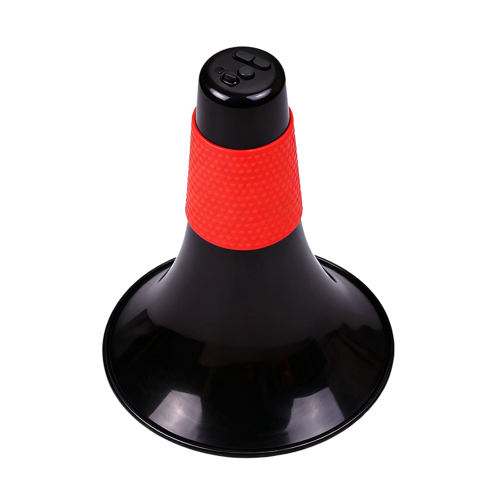 Конусный Футбольный Барьер Пластиковый Держатель Маркера Футбольная Корзина Оборудование Для Тренировки Катания На Коньках (Черный + Красный)