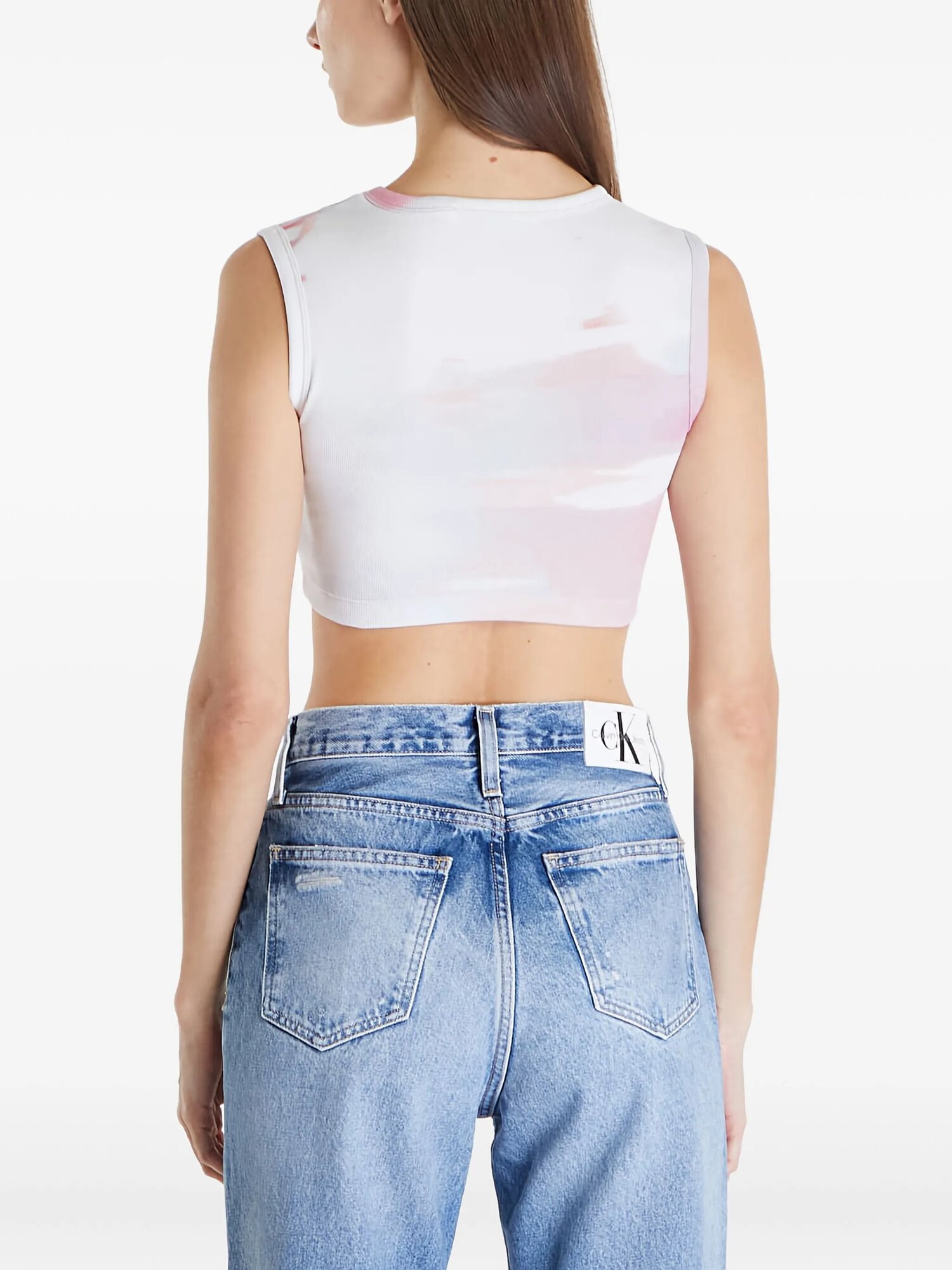 Топ CALVIN KLEIN, размер XL, белый — фото 1
