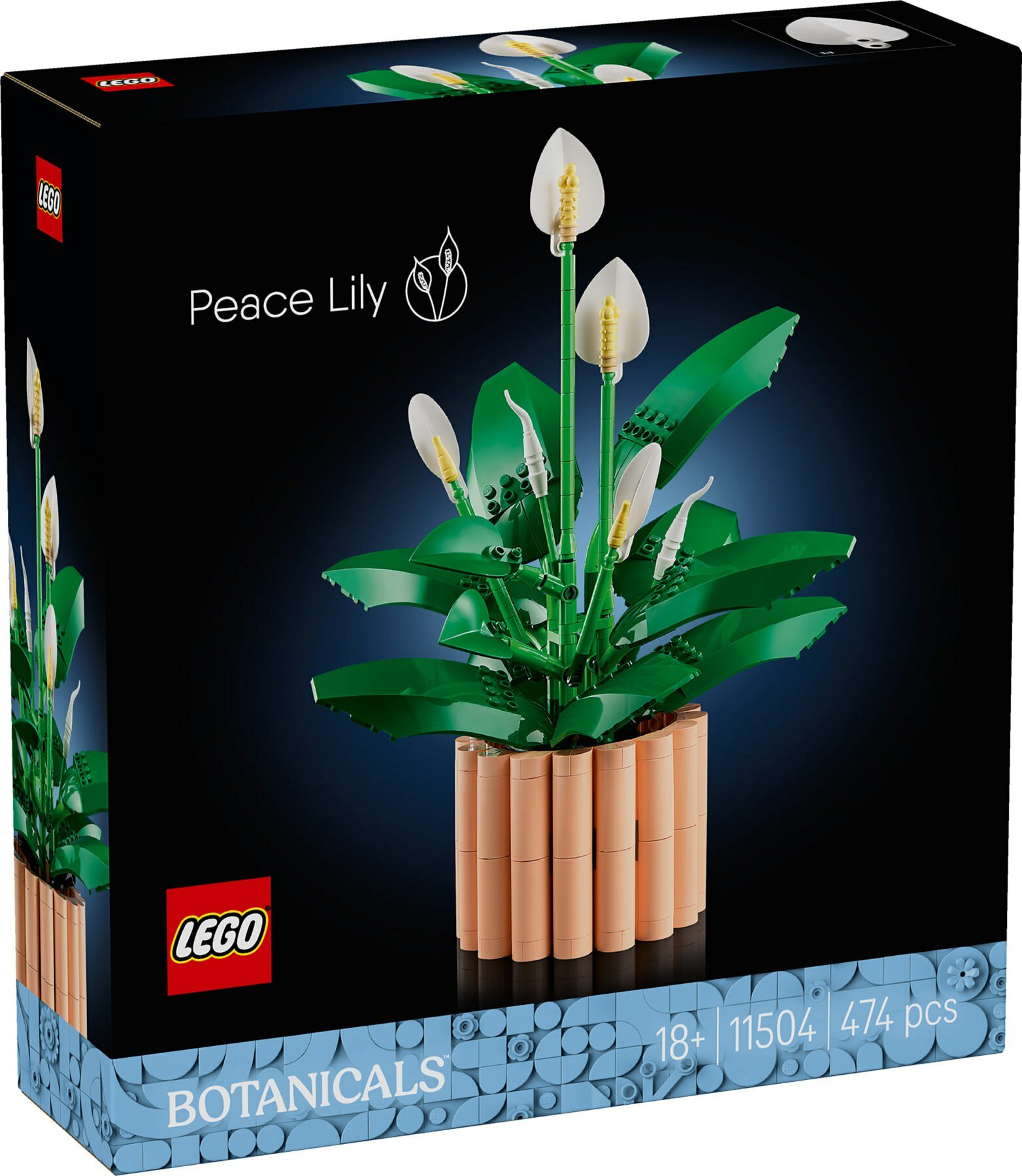 Конструктор LEGO Botanicals 11504 Лилия мира в горшке, 474 дет