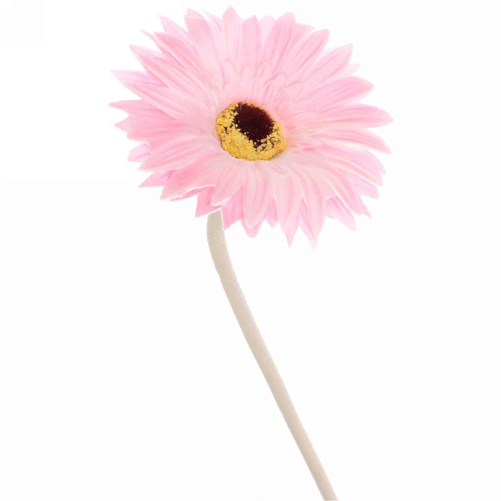 Искусственный цветок «Natur» гербера 55 см, цвет розовый, на стебле, материал ПВХ и пластик