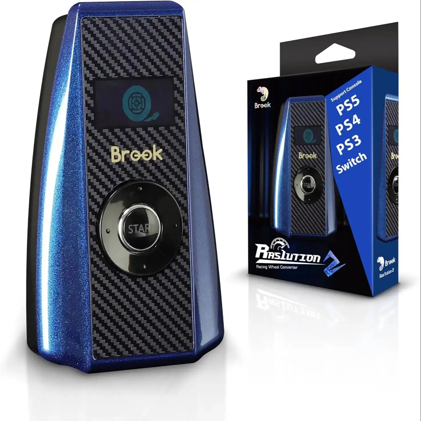 Brook Ras1ution 2-конвертер гоночных колес для гоночных игр на оригинальных консолях ведьмы PS 3/PS 4/PS 5/s