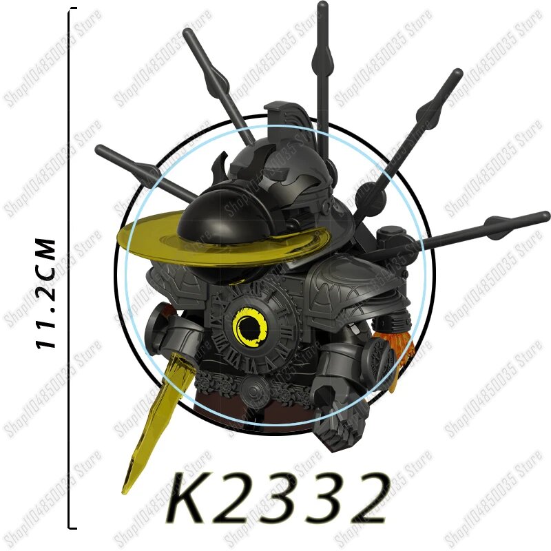 KDL852 Мини-конструкторы Желтый, K2332