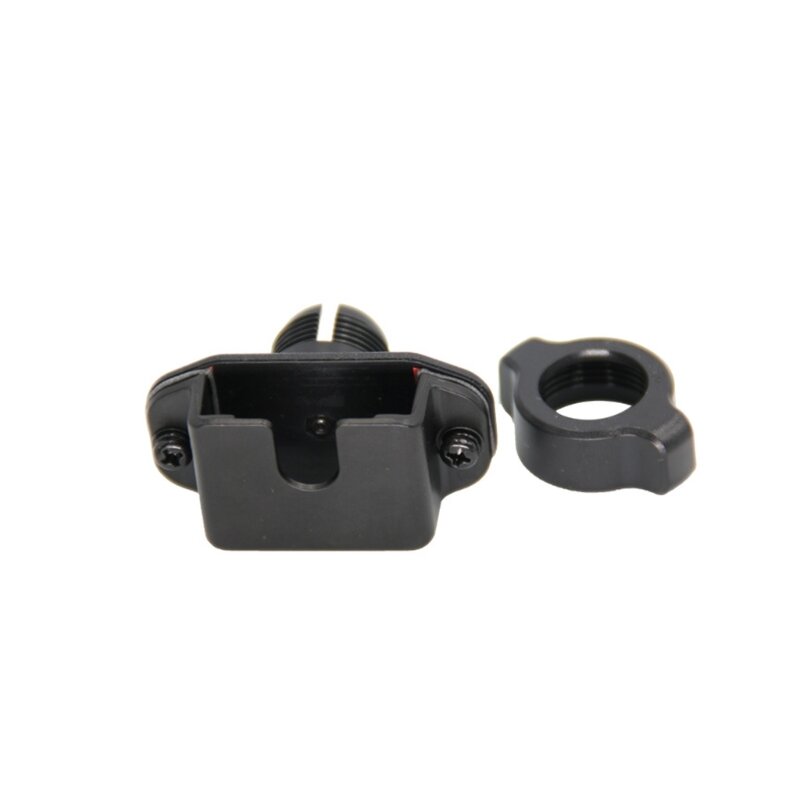 Универсальный Сверхпрочный Металлический Адаптер Для Крепления Радиоприемника Универсальный Кронштейн Для Стойки Автомобильных Двухсторонних Радиоприемников С Поворотной Головкой