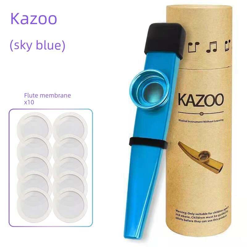 Детский свисток Kazoo, музыкальная игрушка, гармошка для начинающих, игра в начальный уровень, саксофон, тренировка