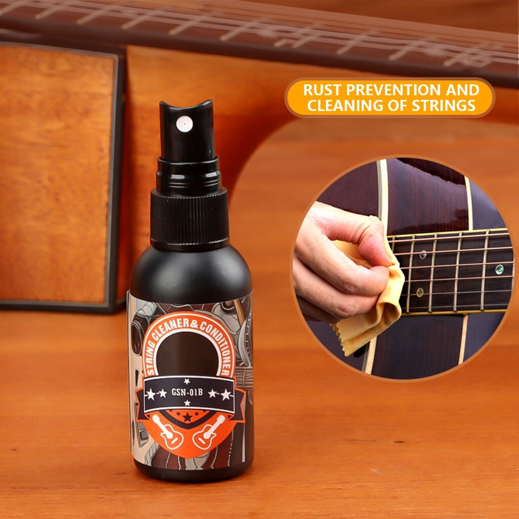 Лимонное масло для чистки гитарных струн