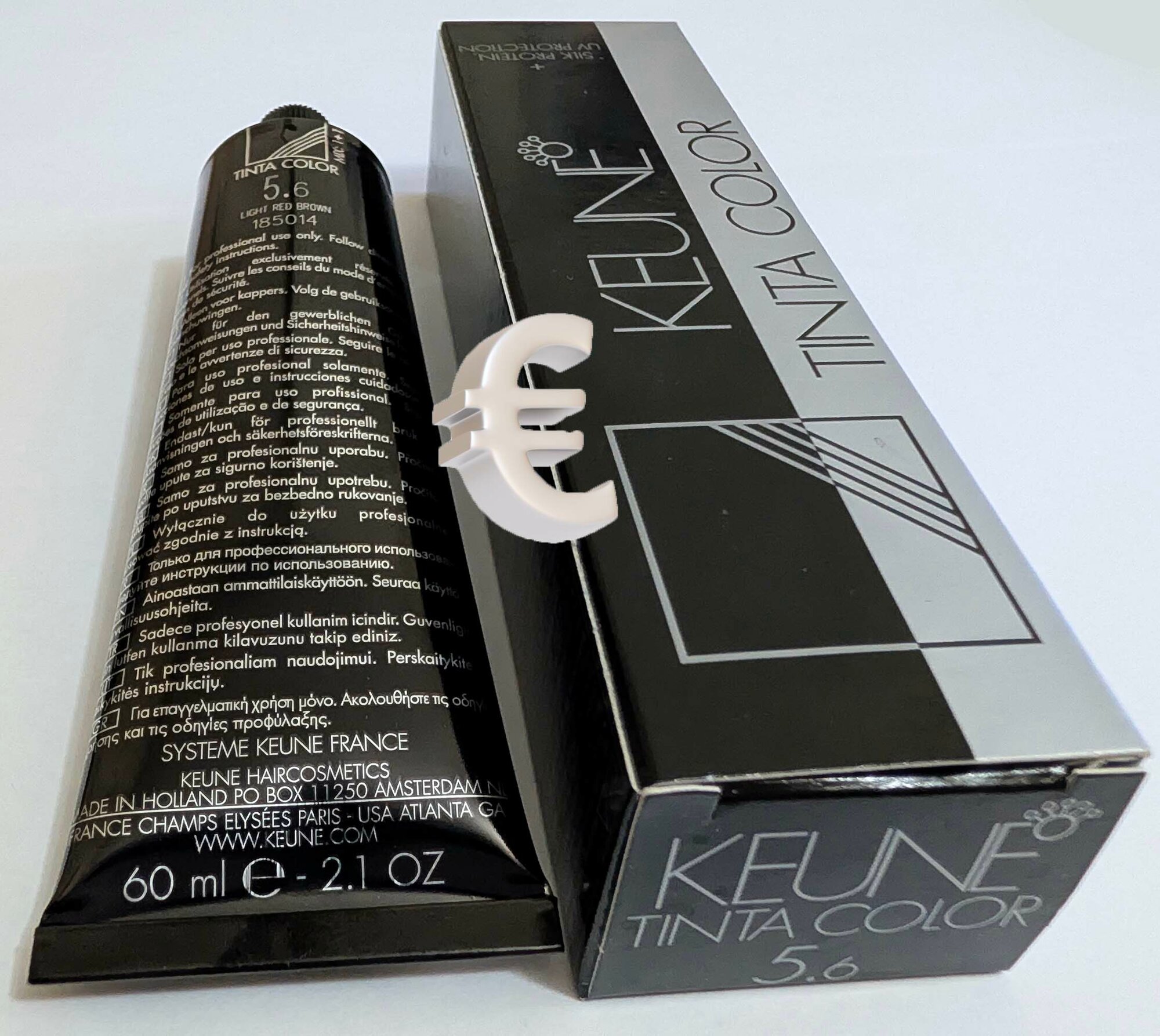 Keune Tinta Color 5.6 Светлый Красный Шатен Стойкая краска для волос 60 мл