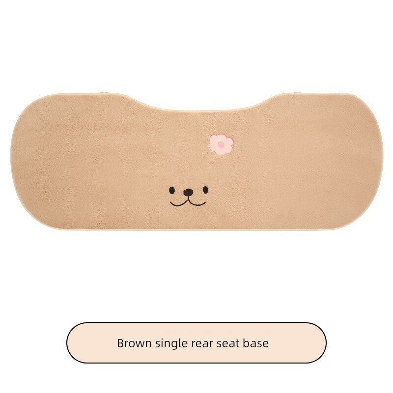 Зимняя плюшевая накидка на сиденье автомобиля с милым мультяшным рисунком для женщин, высококачественная теплая накидка