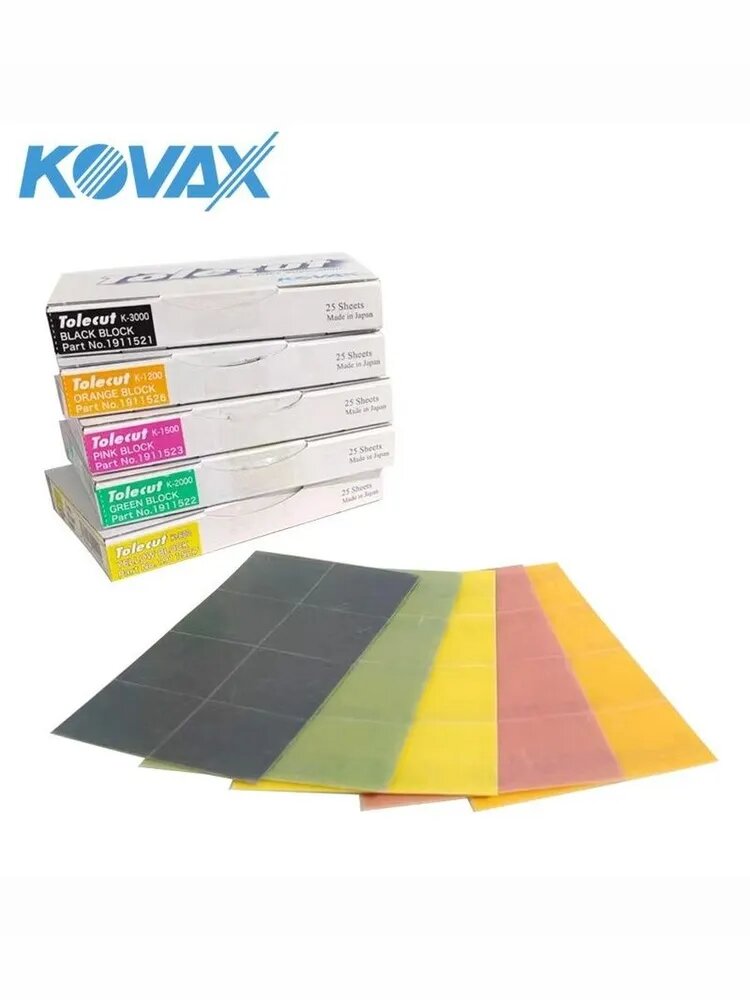 Kovax Лист шлифовальный, шкурка; P3000