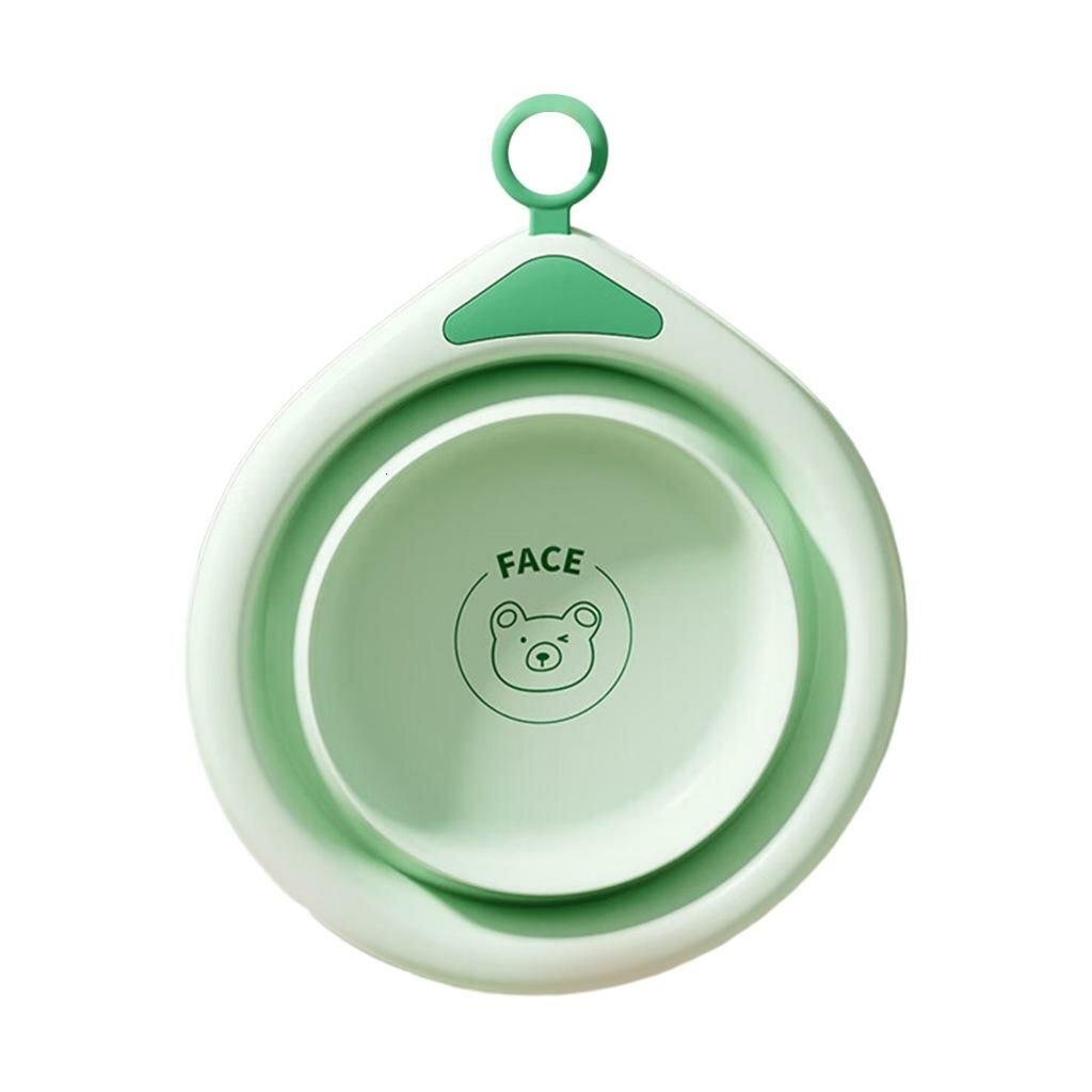 Складная детская ванночка, Стиль мытья лица - Капли воды