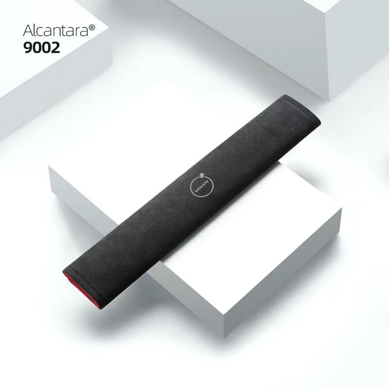 Volvo Чехол-наплечник на ремень безопасности — из искусственного замша и меха, для комфорта и тепла в авто зимой