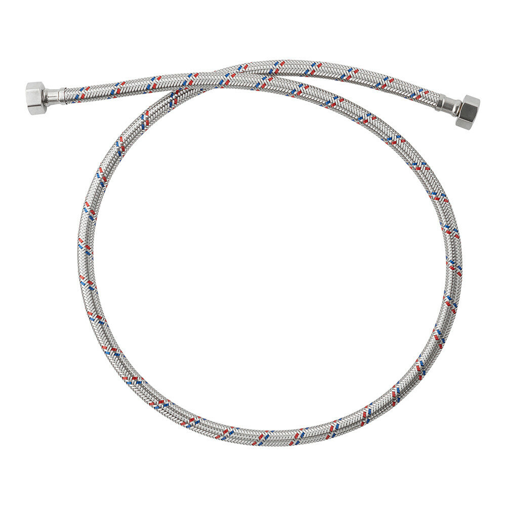 Подводка гибкая для воды VRT 1/2 ВР(г) х 1/2 ВР(г) 120 см (521380)