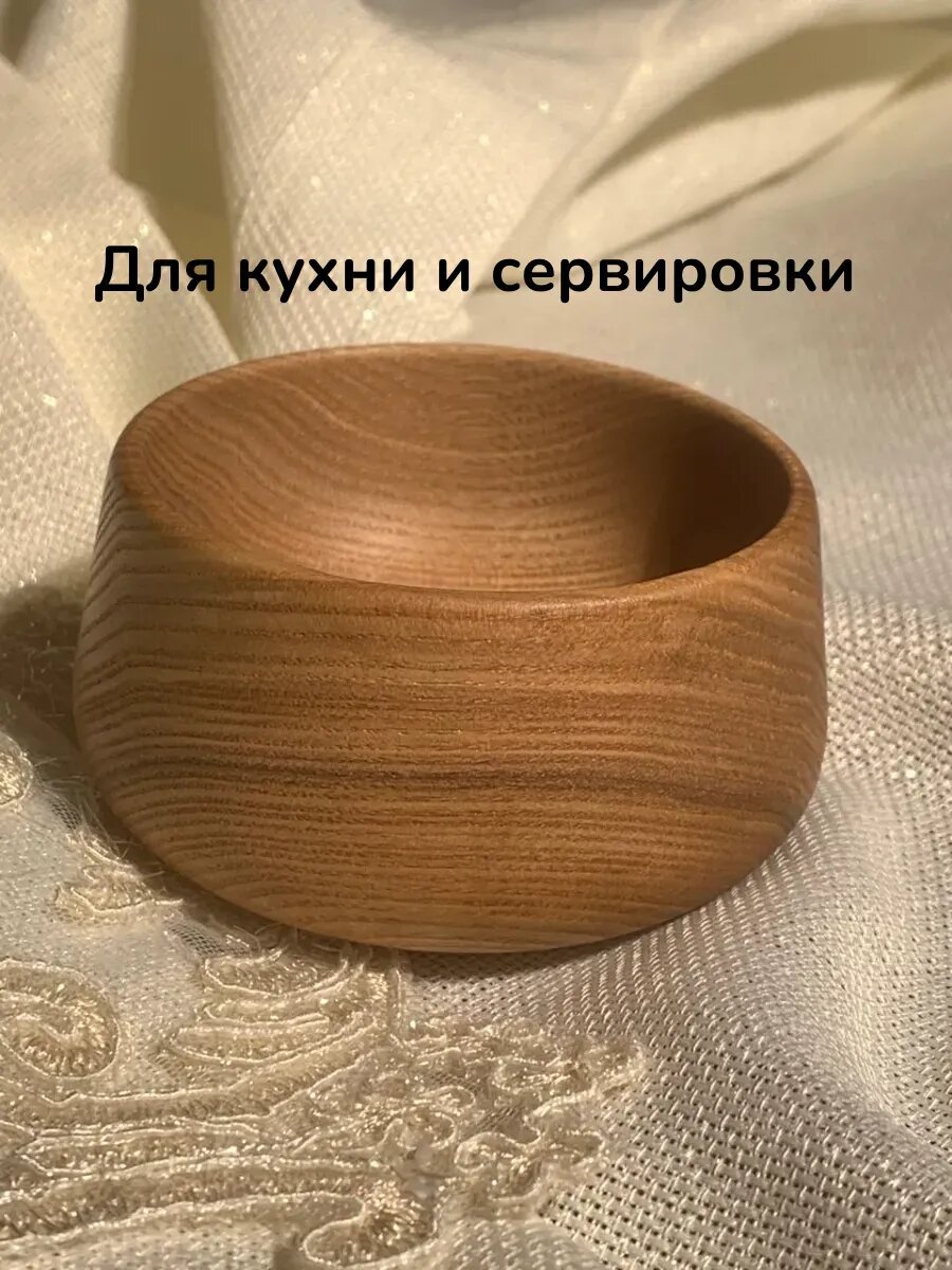 Солонка деревянная — фото 1