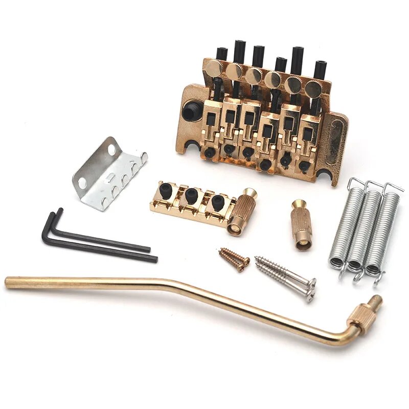 Бежевый Tremolo Bridge System GETMUSIC MU0717 Gold