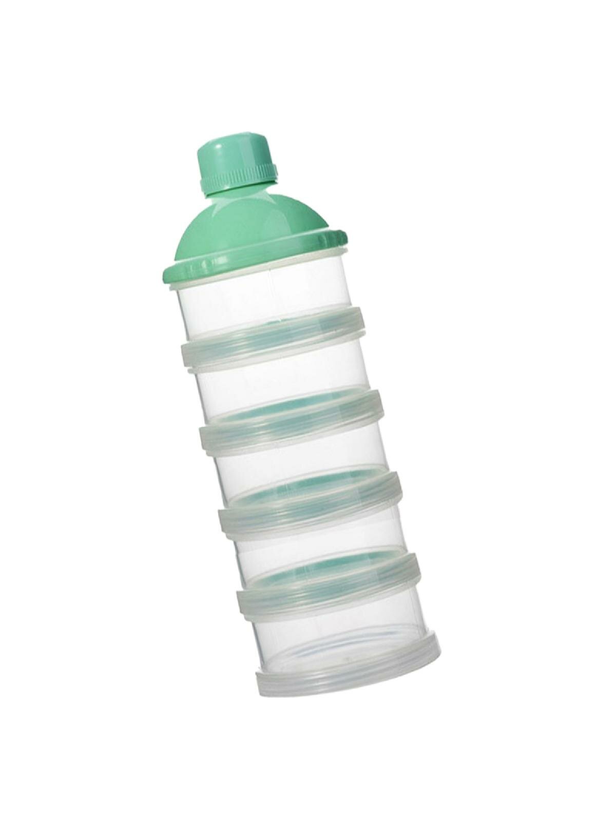 Дозатор сухого молока для детского питания, 4/5 отдельных секций, Контейнер для пищевых продуктов