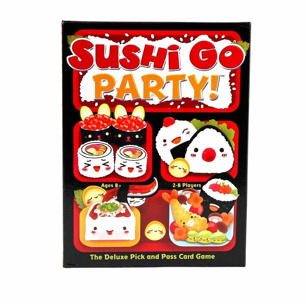Настольные игры Sushi Go Party! Карточная игра "Семейные подарки для детей"