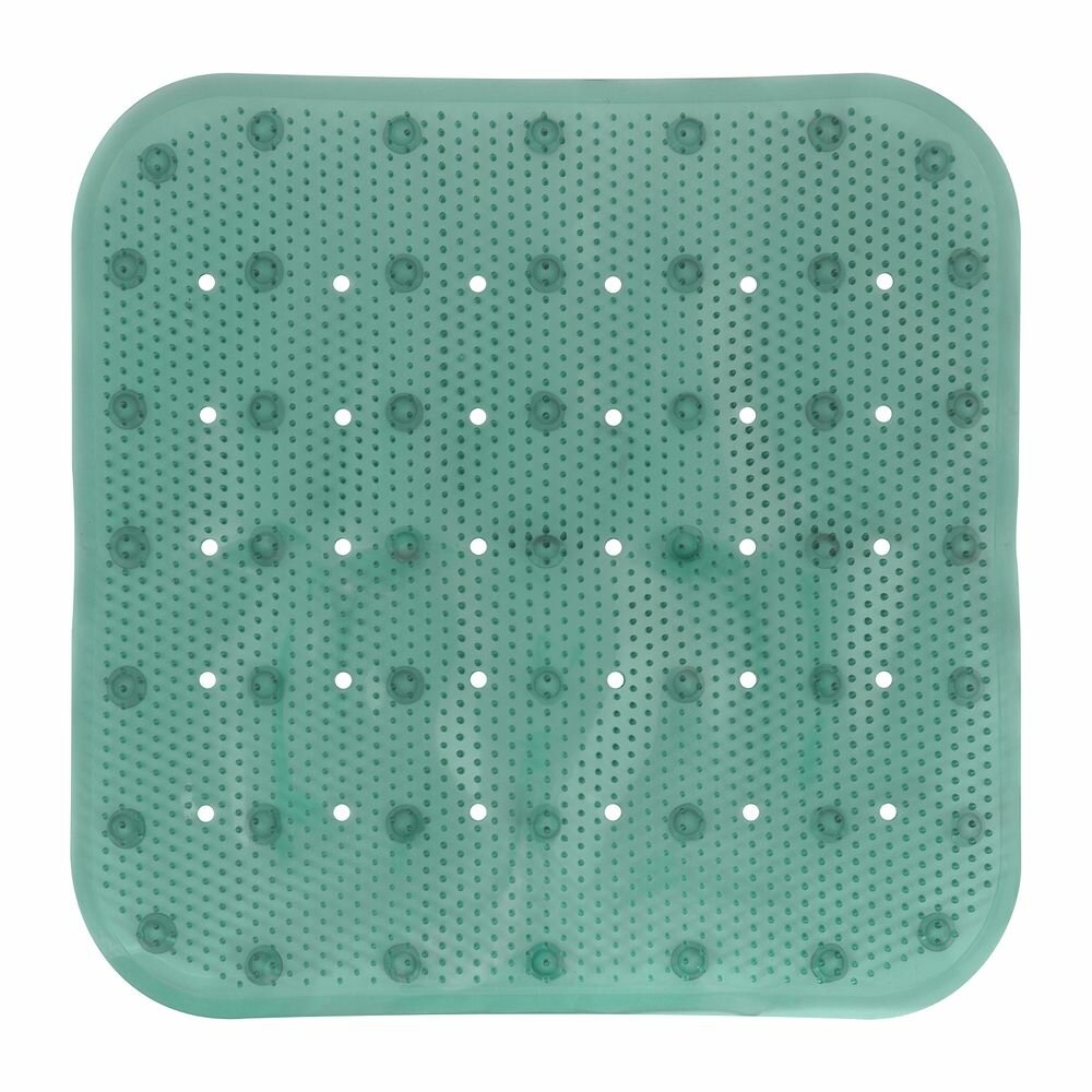 Коврик для душевой кабины Мультидом, массажный, 43x45 см, ПВХ 1 шт