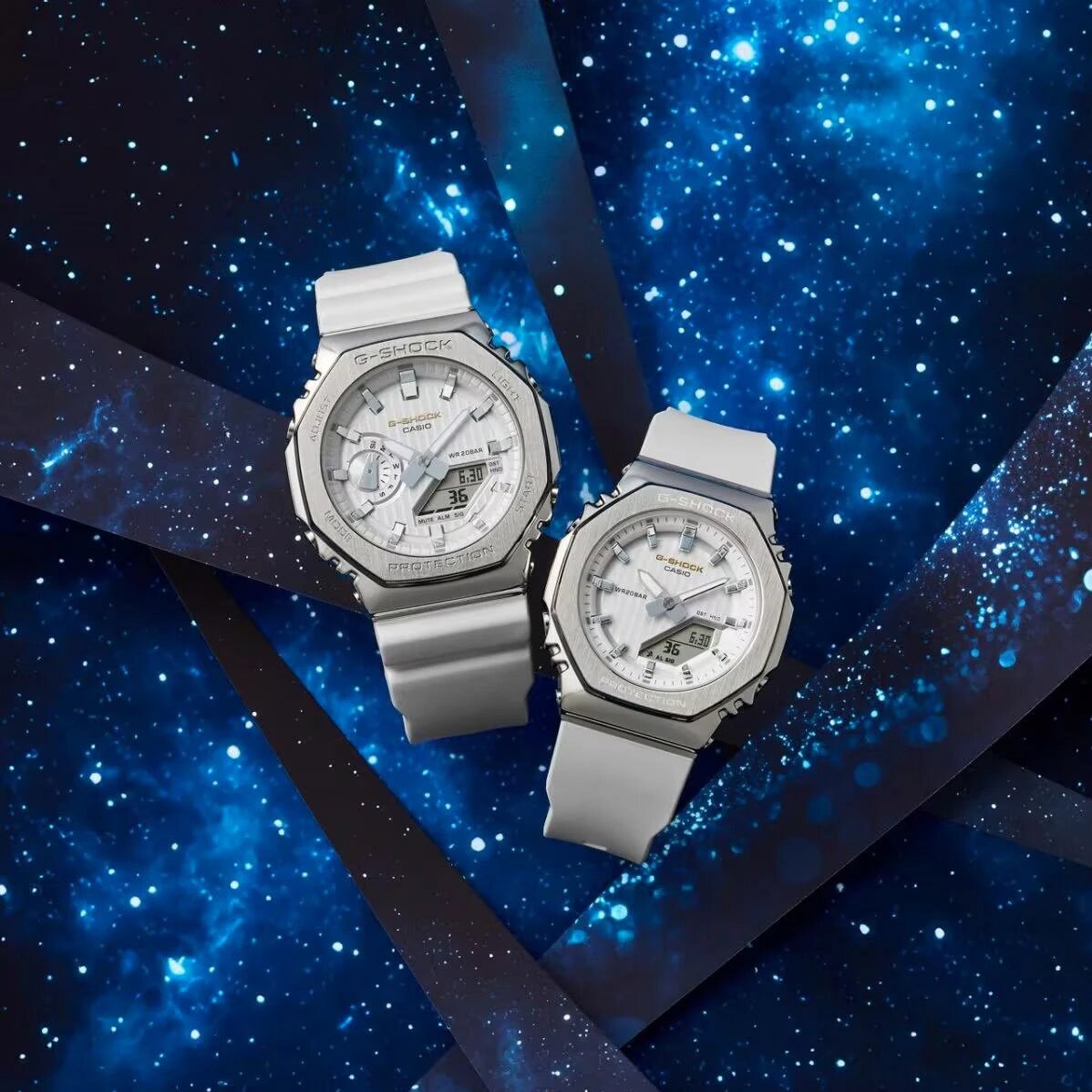 Наручные часы CASIO G-Shock, белый, — фото 1