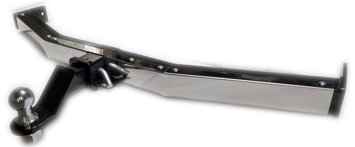 Фаркоп под квадрат для Mitsubishi Pajero Sport, c 2008 г, Бизон. FA 1005-E(N)