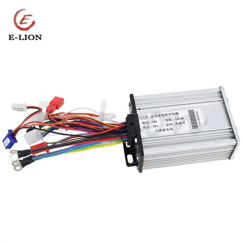 Для электрического скутера Citycoco, трехколесного велосипеда, 48 В, 1000 Вт, интеллектуальный бесщеточный контроллер двигателя, детали для электрического скутера
