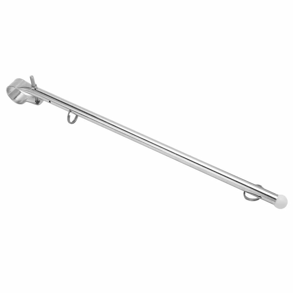 Флагшток для лодок, крепление на морской рельс из нержавеющей стали, полировка флагштока, прочные аксессуары для яхт, практичный дизайн