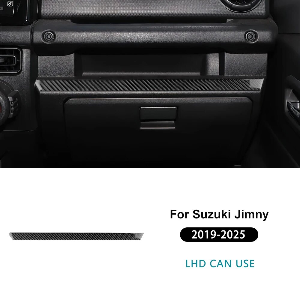 Наклейка карбон на панель Suzuki Jimny 2019-2025, LHD