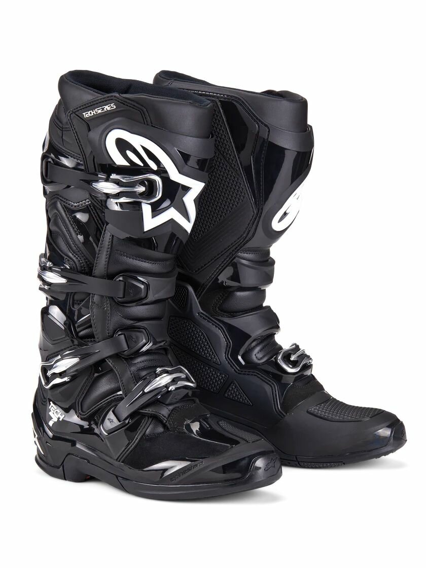 Мотоботы Кроссовые Alpinestars Tech 7 Black, 43