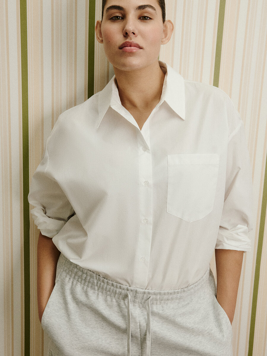 Рубашка Plus size