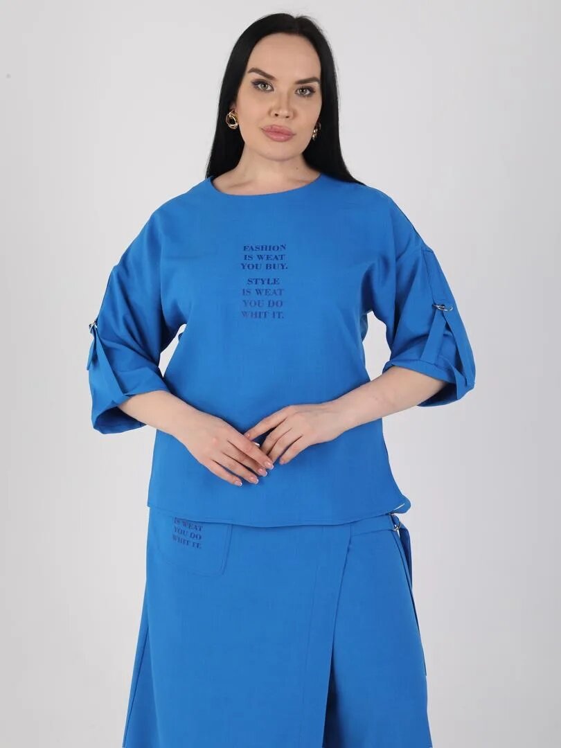 Комплект одежды Кюлоты однотонные вишня/изумруд/голубой/желтый