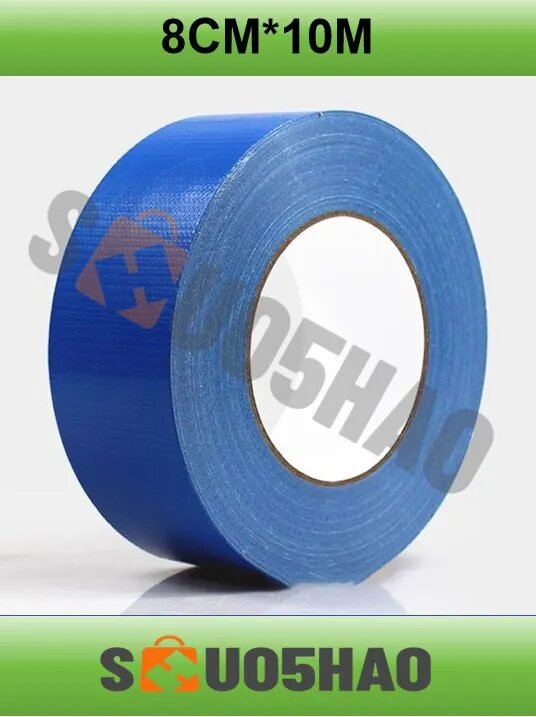 Скотч для ремонта тента тарпаулин зелёный/размер 8 см х 10 м /1 рулет/клейкая лента на тентовую ткань пвх, брезент оксфорд, палатку шатер, бассейн