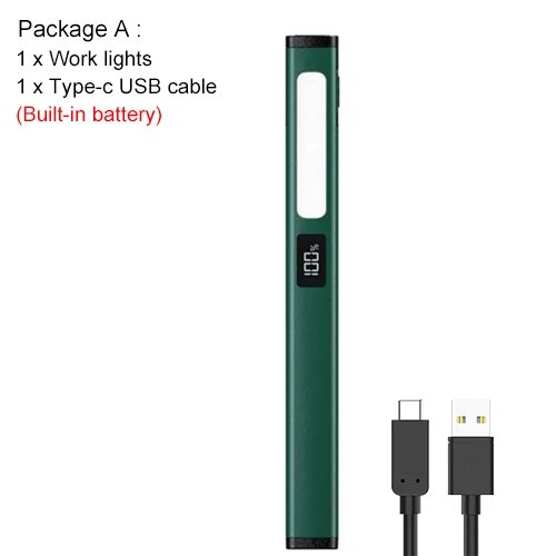 Asafee W08 Портативный красный фонарь Зеленый, Green