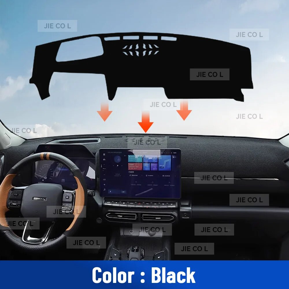 Козырек на приборную панель HAVAL H7 2025 Black Line