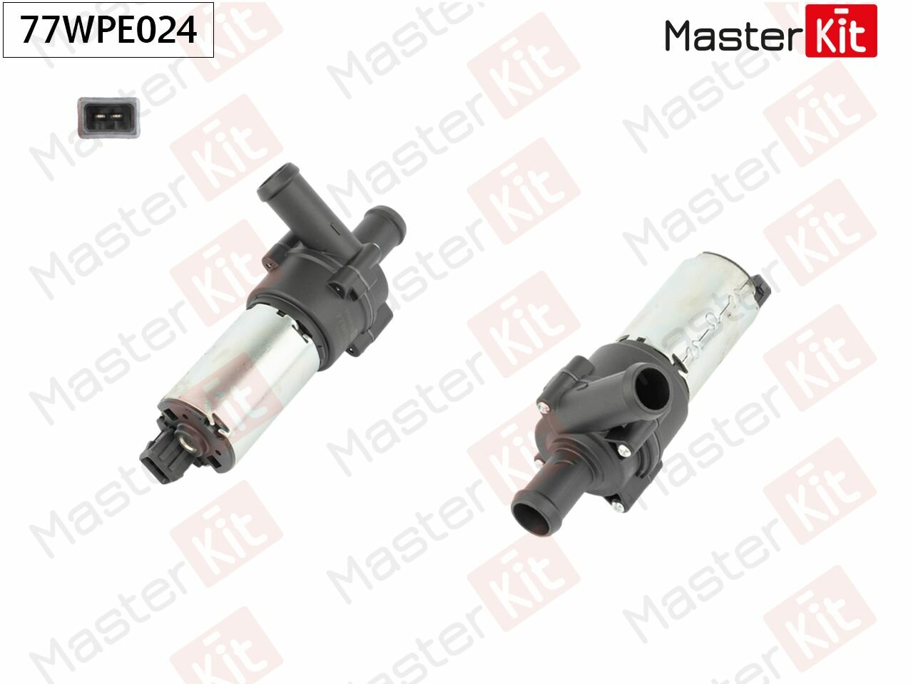 Насос водяной электрический VW Bora1J2Transporter IV70A70H7DA7DH 90-13 MasterKit 77WPE024