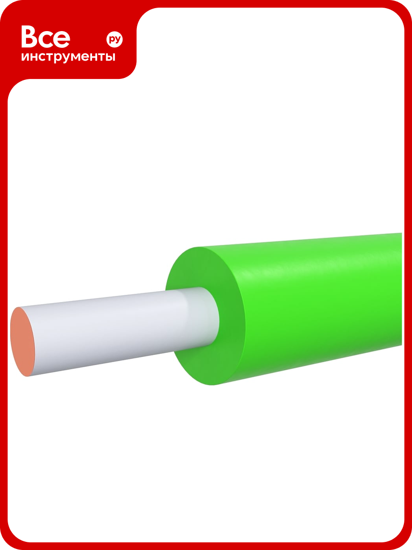 Провод Нв-0,35 4 600 Торкабель зеленый (100м) на катушке 0712179202276