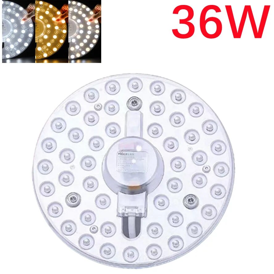 Светодиодная панель 36W, Tricolor dimming