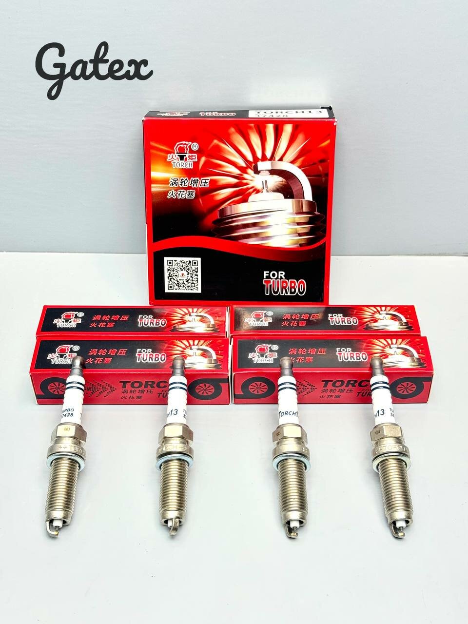 Комплект свечей зажигания иридий Haval F7, F7x 1.5T Jolion 4WD GW4B15 *Torch* 3707100WEB03