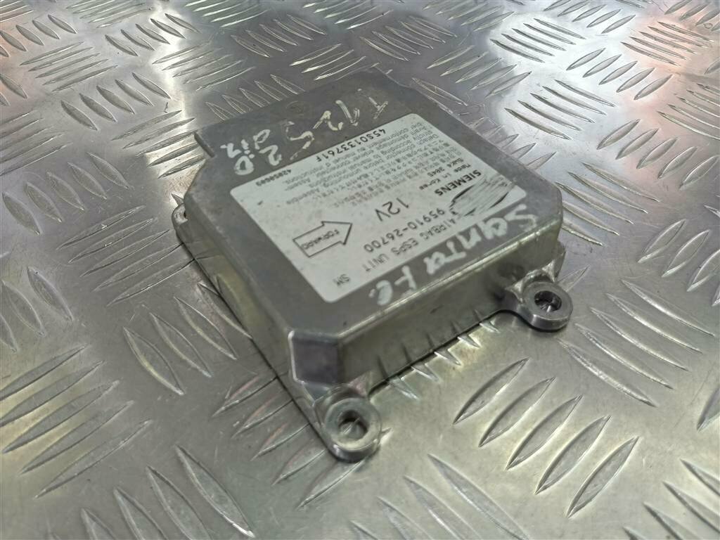 Блок управления SRS (AIR BAG) Б/У для Hyundai SANTA FE I (2000—2012) 9591026700