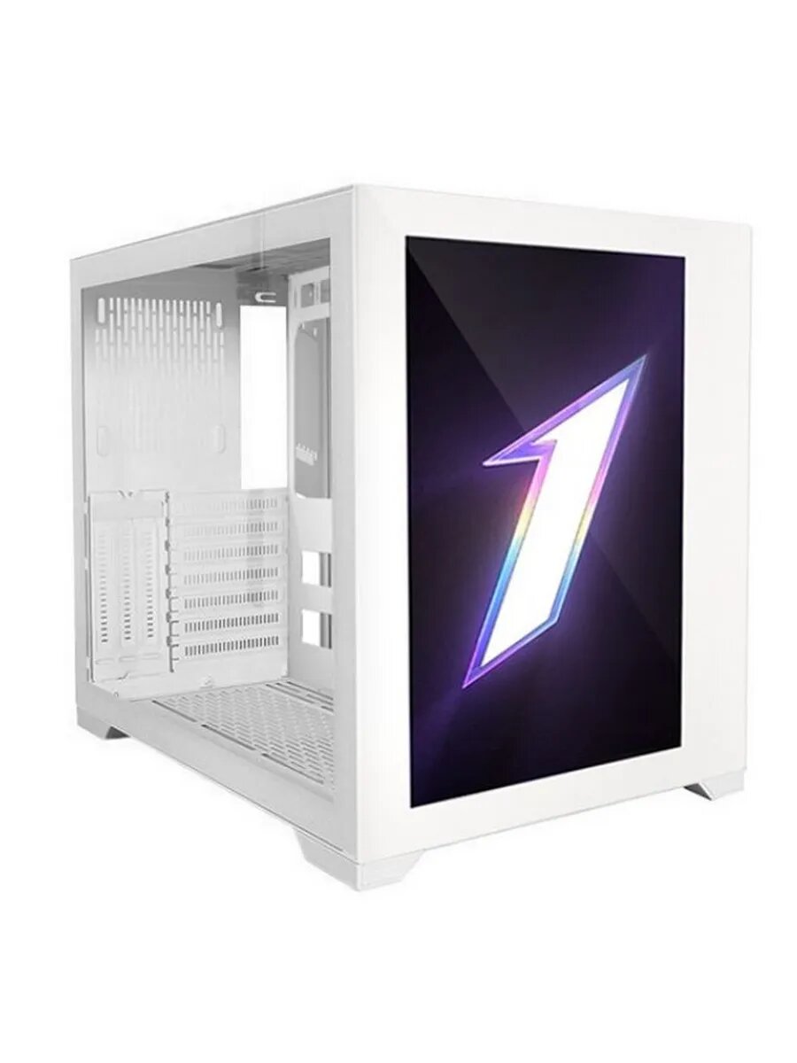 Корпус STEAMPUNK SP7 EMOTION VIEW SP7-EV-WH белый